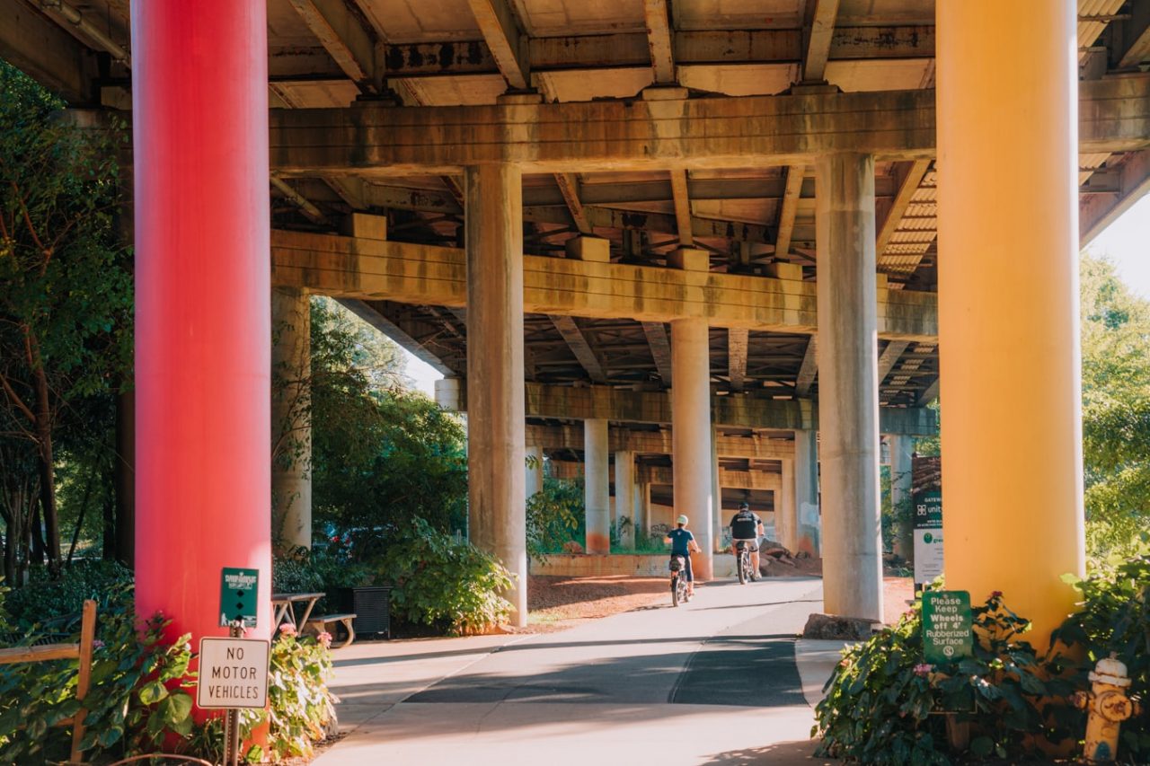 Biking the 22-Mile Swamp Rabbit Trail in Greenville, SC