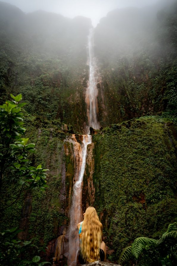 Hiking to Les Chutes du Carbet Waterfalls in Guadeloupe