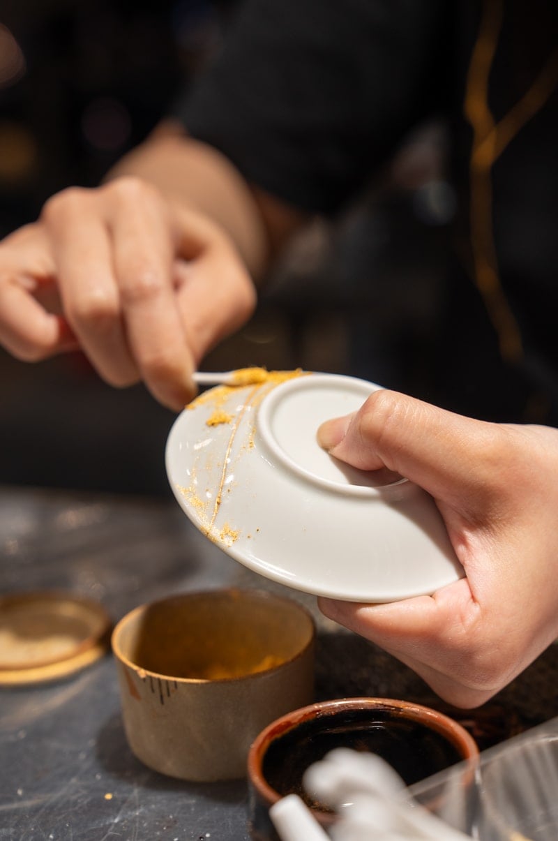 Kintsugi Workshop in Tokyo: Repairing Broken Pottery with Gold | Bucketlist Bri